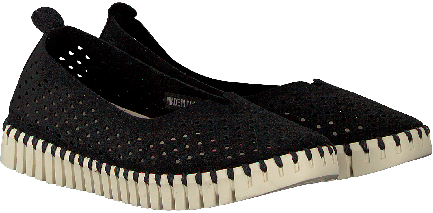 Schwarze ILSE JACOBSEN Slipper TULIP3775 | Omoda