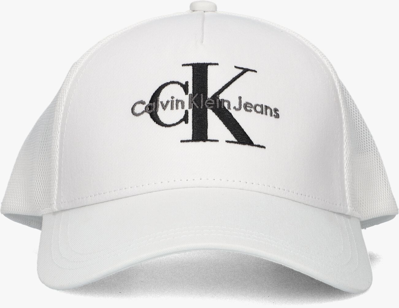 Weiße CALVIN KLEIN Kappe MONOGRAM TRUCKER CAP | Omoda