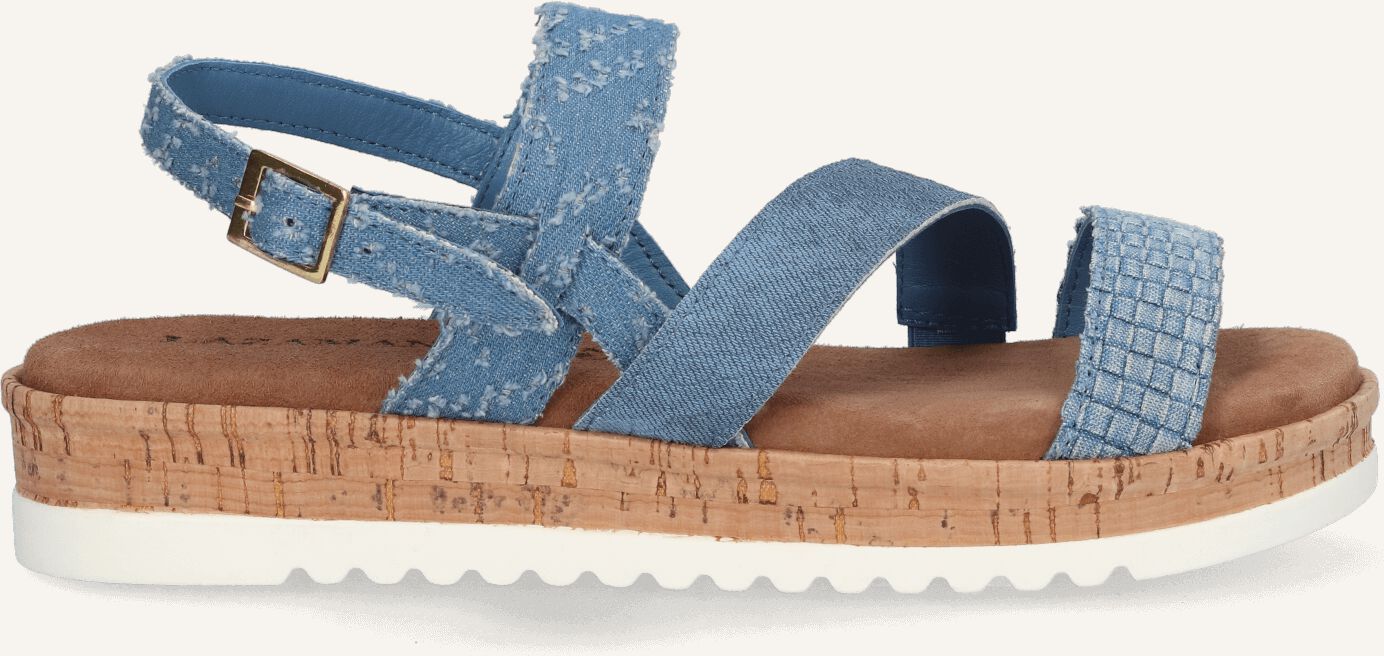 Hellblau LAZAMANI Flache Sandalen LA75013 | Omoda