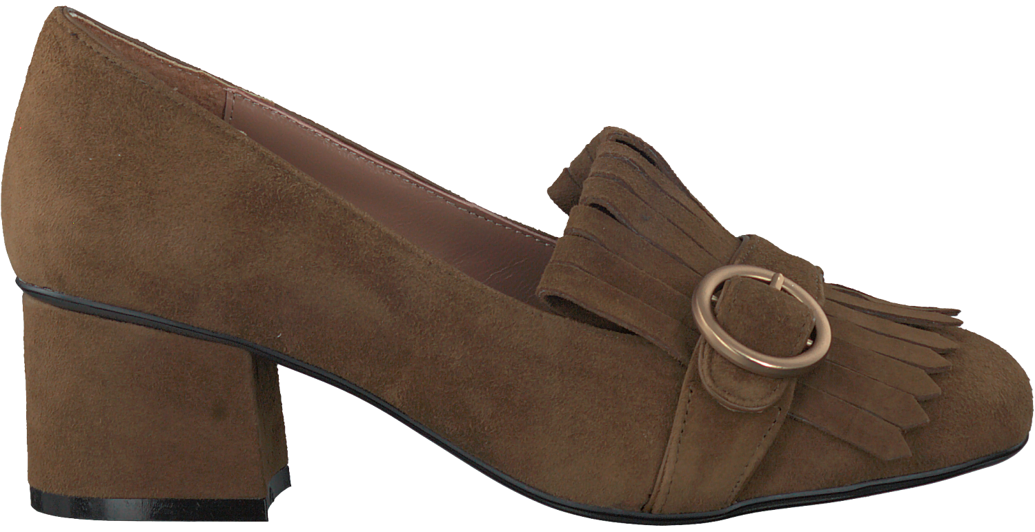 Cognacfarbene LOLA CRUZ Pumps 067Z30BK | Omoda