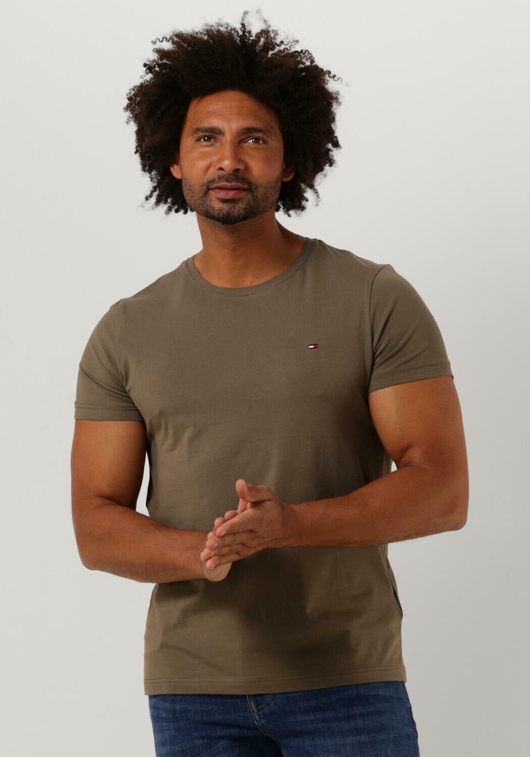 Tommy hilfiger t shirt stretch store