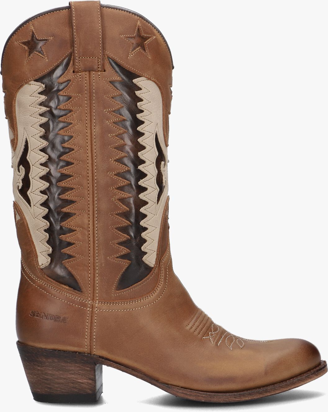 Braune SENDRA Cowboystiefel 14144 | Omoda