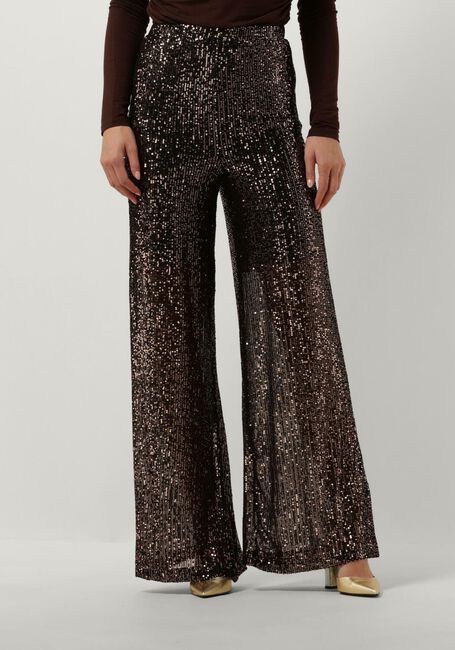 Braune NOTRE-V Weite Hose X FLORINE - NV-PUK TROUSERS | Omoda
