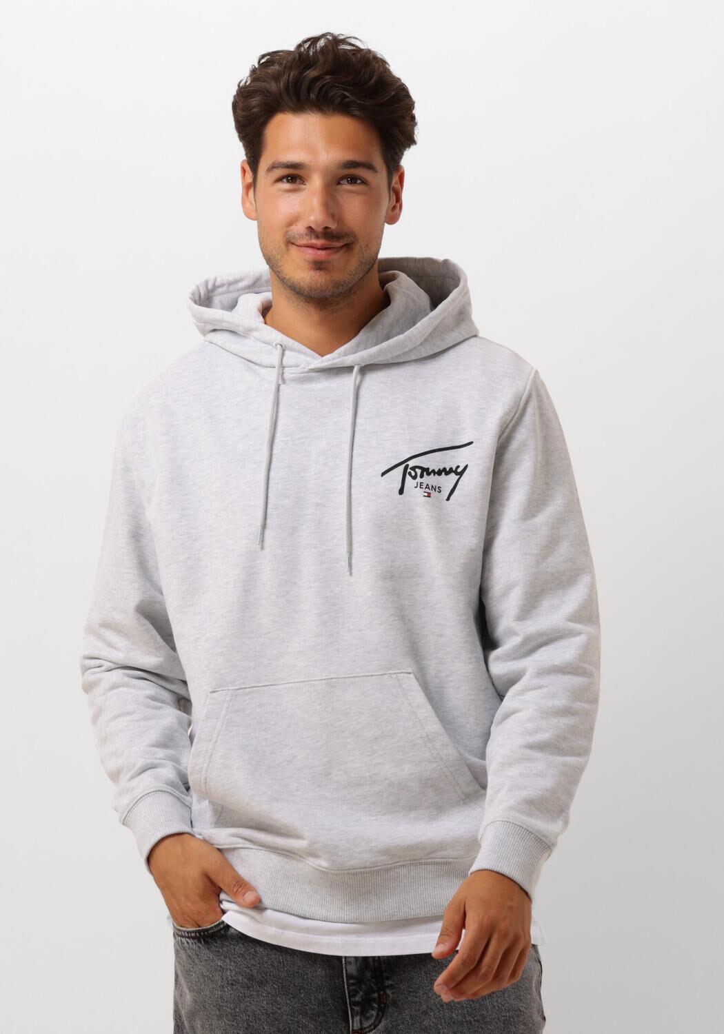 Grey tommy jeans hoodie store