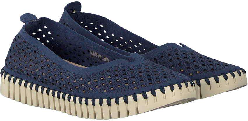 Blaue ILSE JACOBSEN Slipper TULIP3775 | Omoda