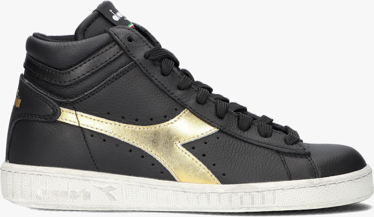 Schwarze DIADORA Sneaker High GAME L HIGH WAXED WN | Omoda