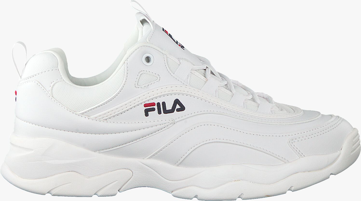 Weiße FILA Sneaker low RAY LOW MEN | Omoda