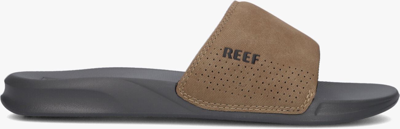 Braune REEF Badelatschen ONE SLIDE | Omoda