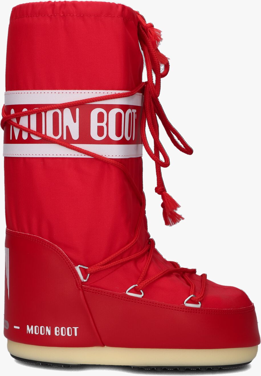 Rote MOON BOOT Snowboots MB ICON Nylon | Omoda