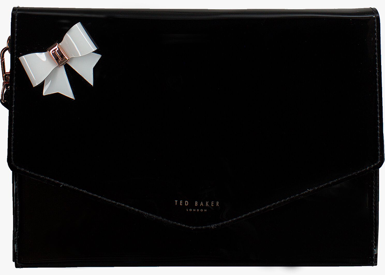 Schwarze TED BAKER Clutch ESTHER | Omoda