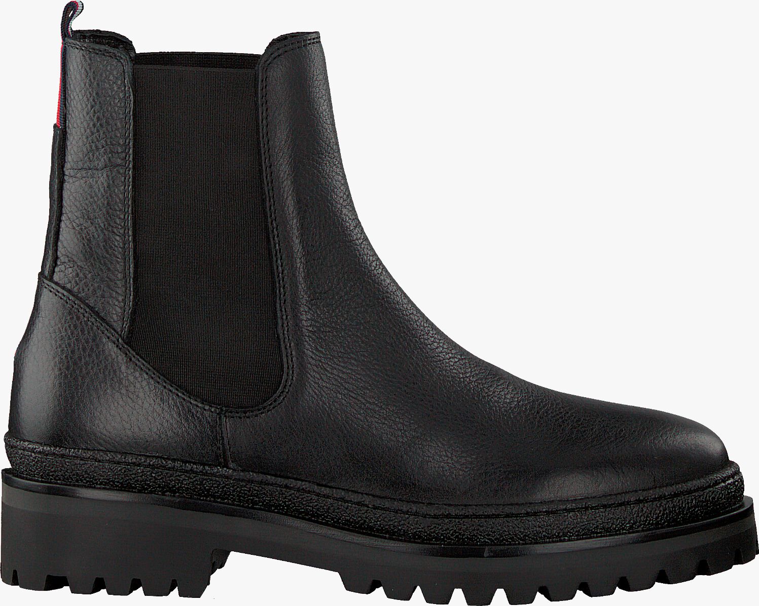 Schwarze TOMMY HILFIGER Chelsea Boots RUGGED CLASSIC CHELSEA | Omoda