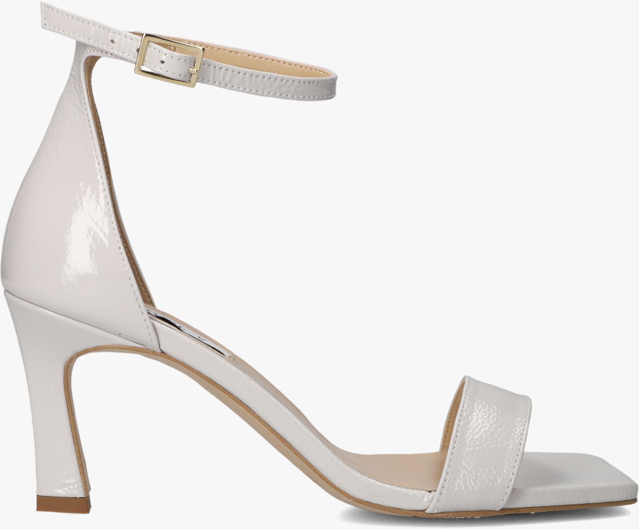 Weisse Absatz Sandalen