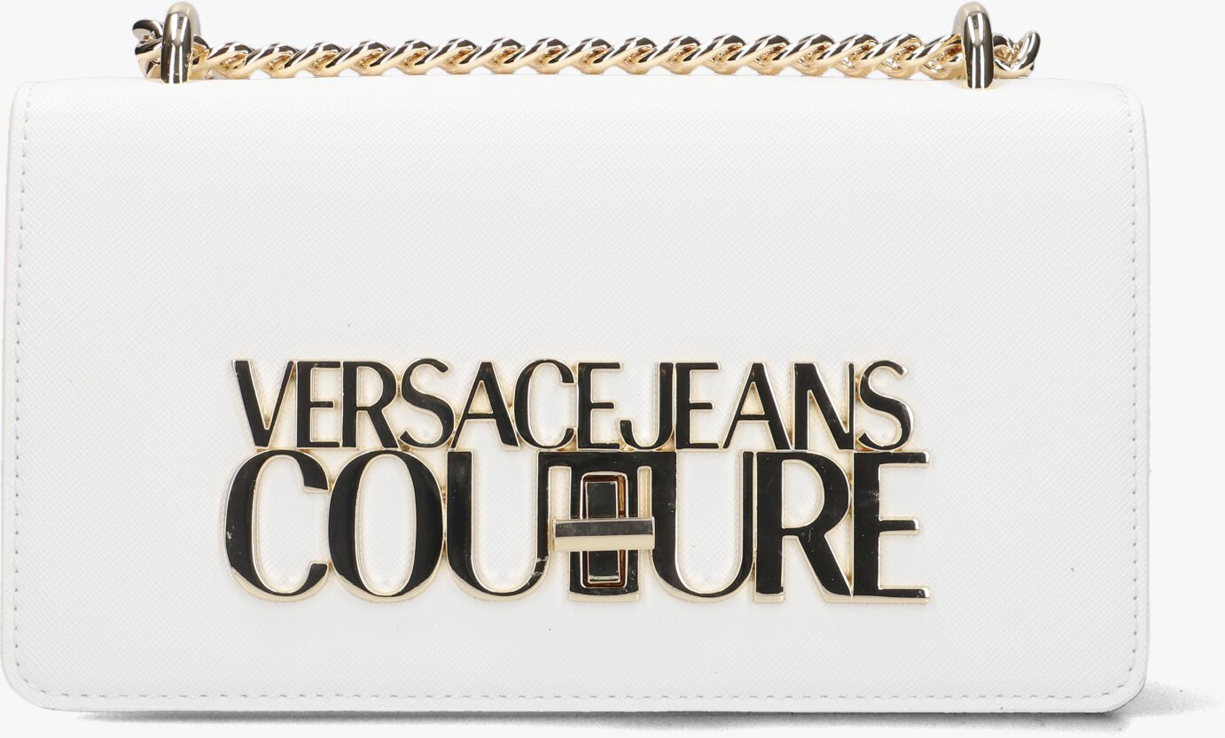 Weiße VERSACE JEANS Umhängetasche LOGO LOCK SKETCH 1 | Omoda