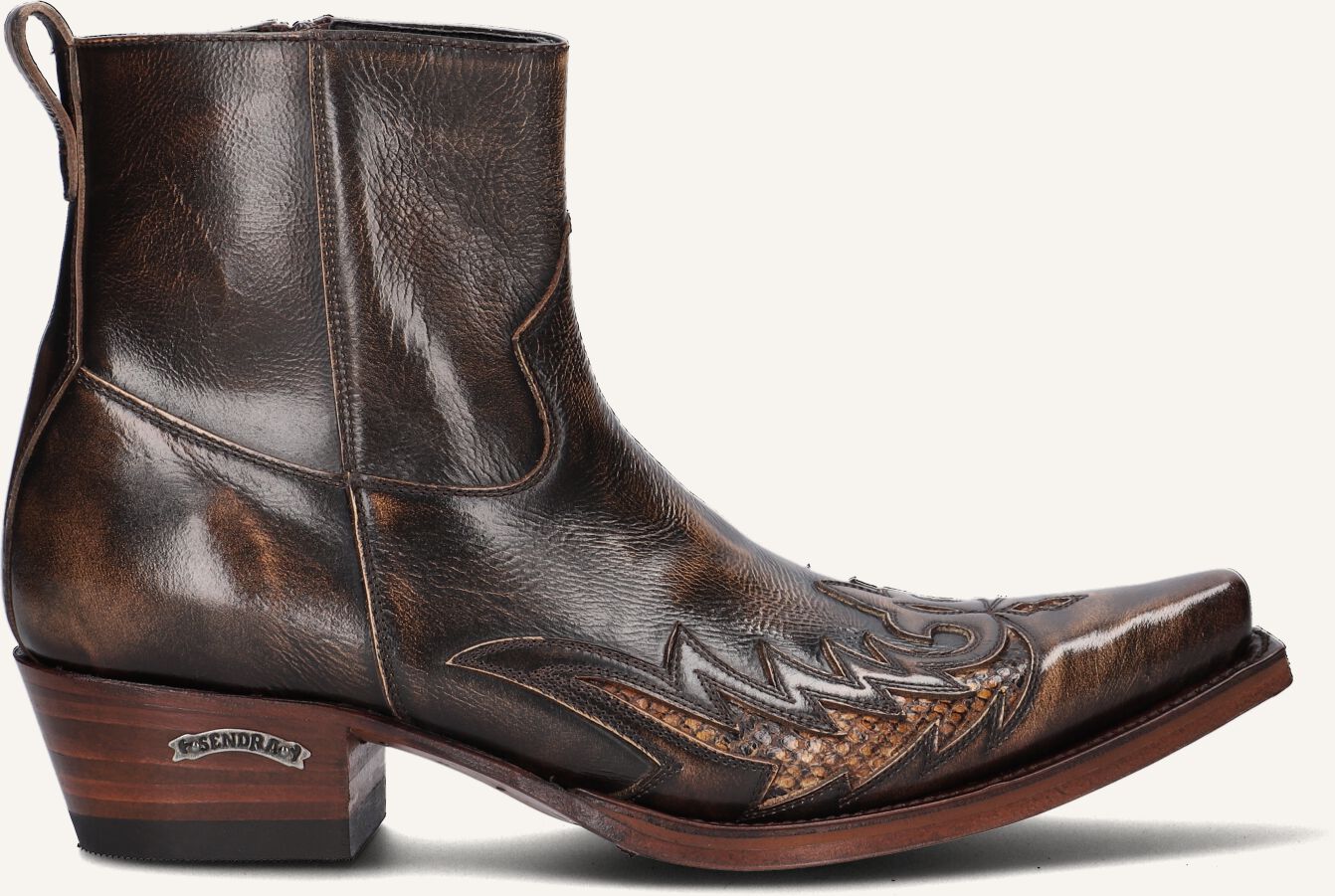 Braune Sendra Cowboystiefel 9918 Omoda