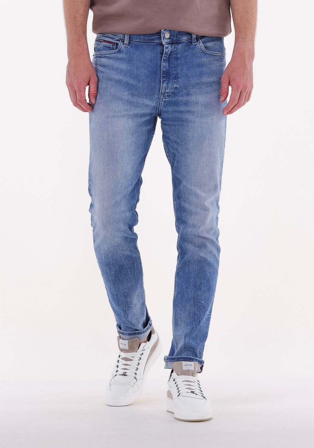 blaue tommy jeans skinny jeans simon skny cf3312