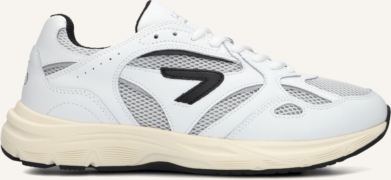 Weiße HUB Sneaker Low SHIFT | Omoda