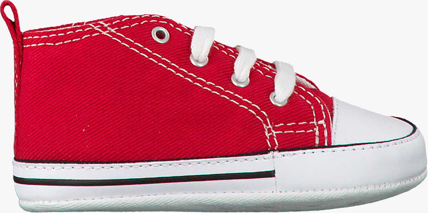 Rote CONVERSE Babyschuhe FIRST STAR | Omoda