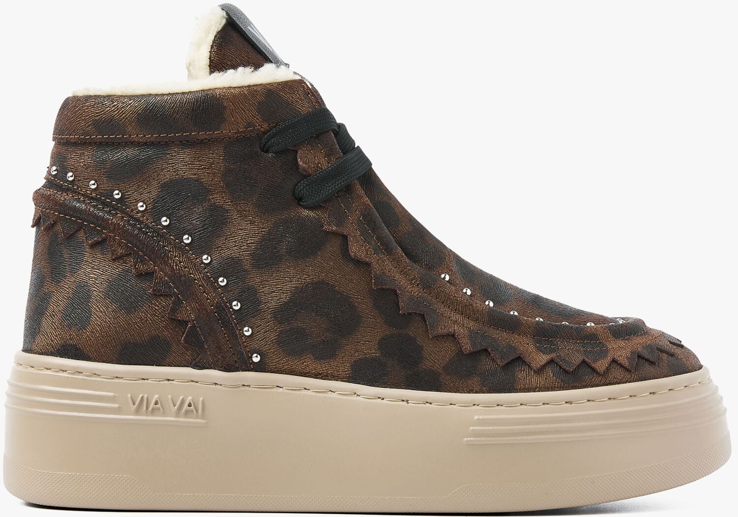 Braune VIA VAI Ankle Boots ISA CALLUM | Omoda