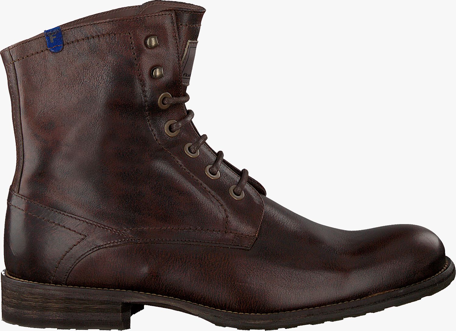 Braune FLORIS VAN BOMMEL Schnürboots 10751 | Omoda