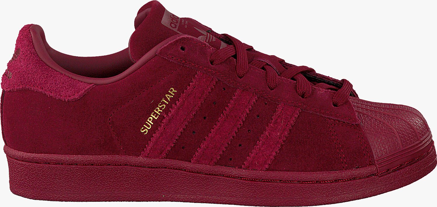 Rote ADIDAS Sneaker Low SUPERSTAR J | Omoda