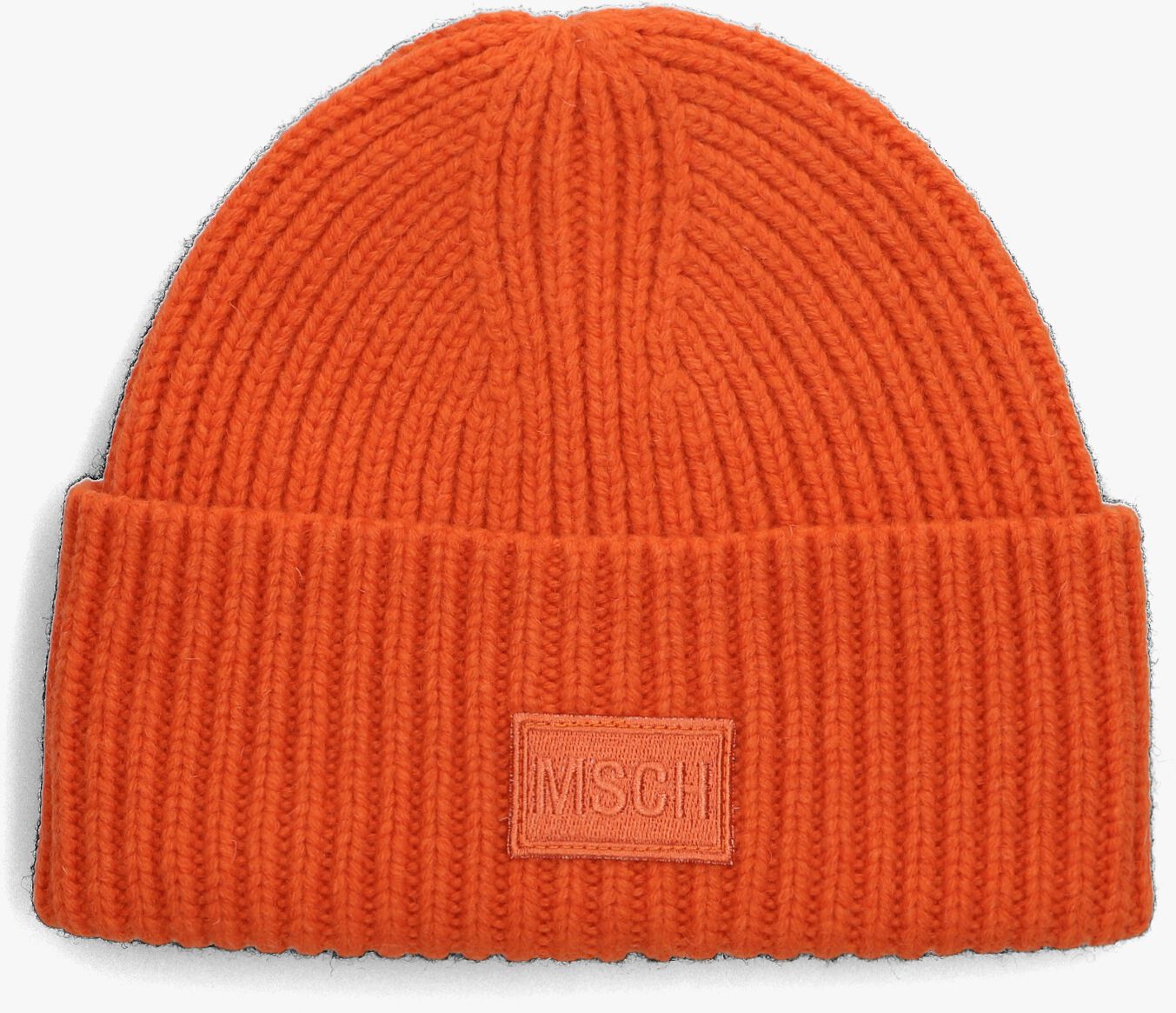 Orangene MSCH COPENHAGEN Mütze MSCHKARA BADGE LOW BEANIE | Omoda