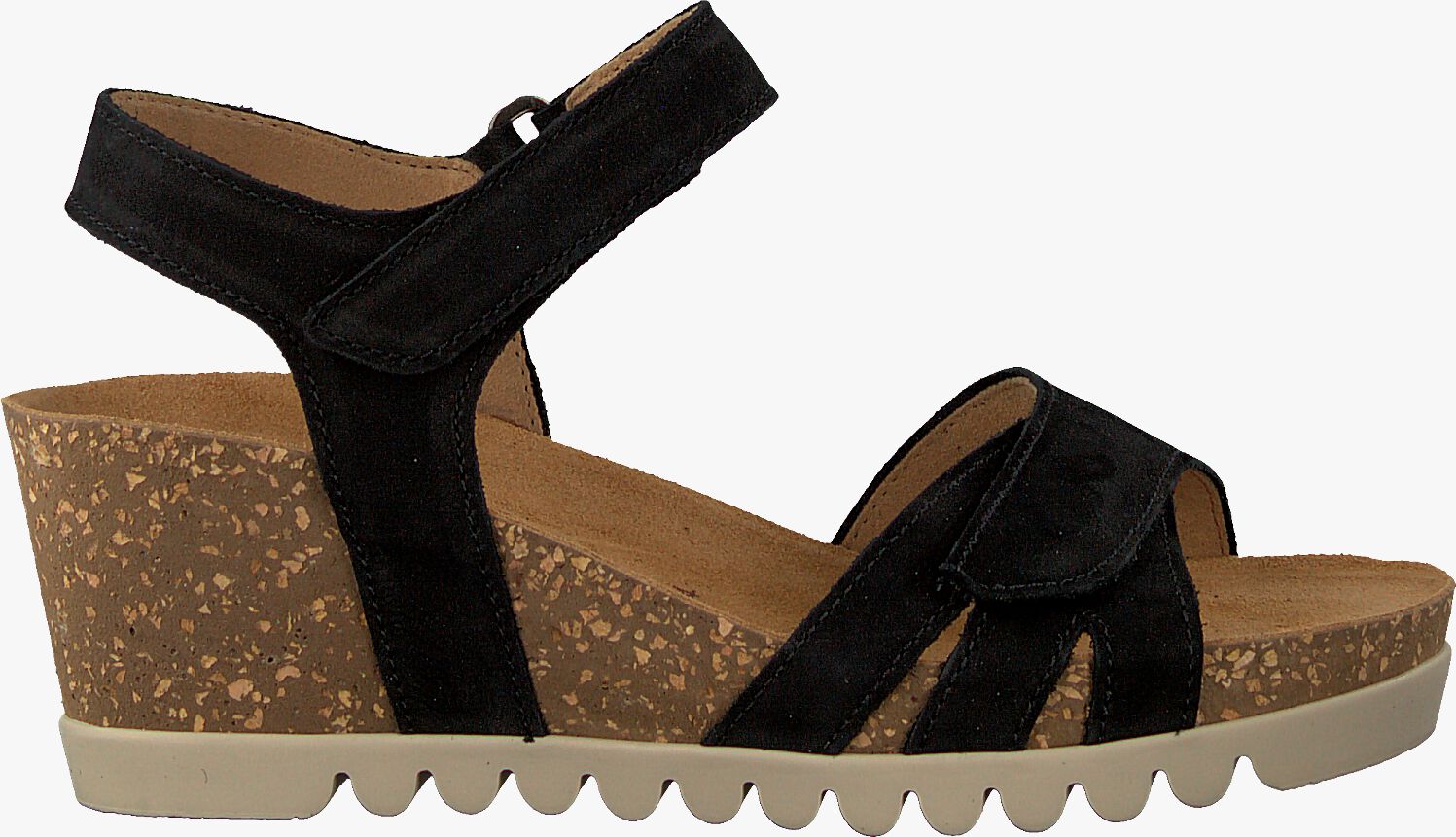 Schwarze GABOR Sandalen 661.1 | Omoda