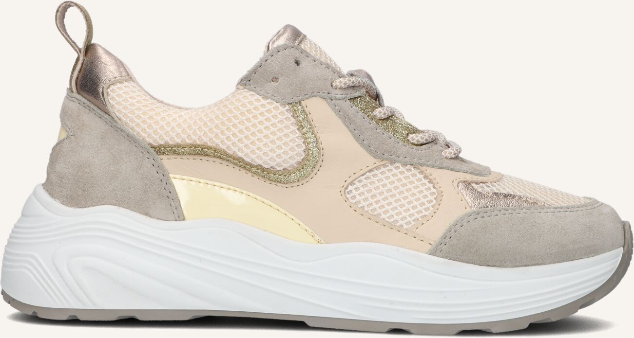 Beige OMODA Sneaker Low TRIANGLE | Omoda