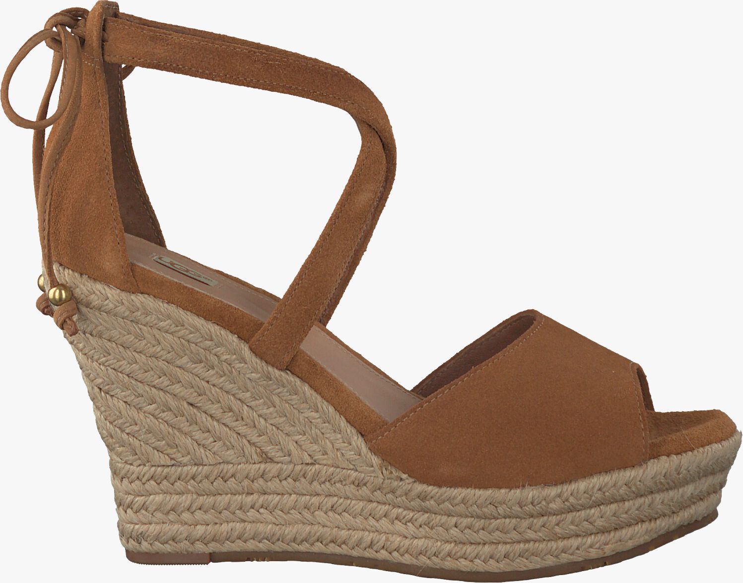 Cognacfarbene UGG Espadrilles REAGAN | Omoda