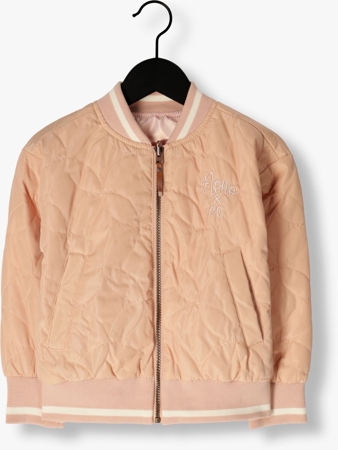 Hell-Pink NONO Jack DOTTY REVERSIBLE BOMBER JACKET | Omoda