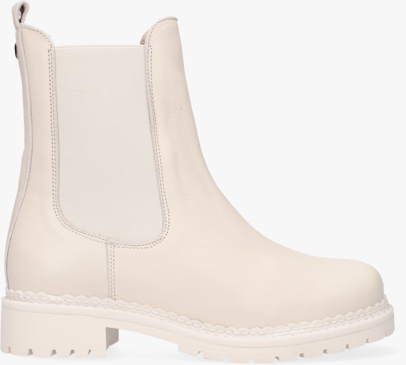 Weisse Chelsea Boots