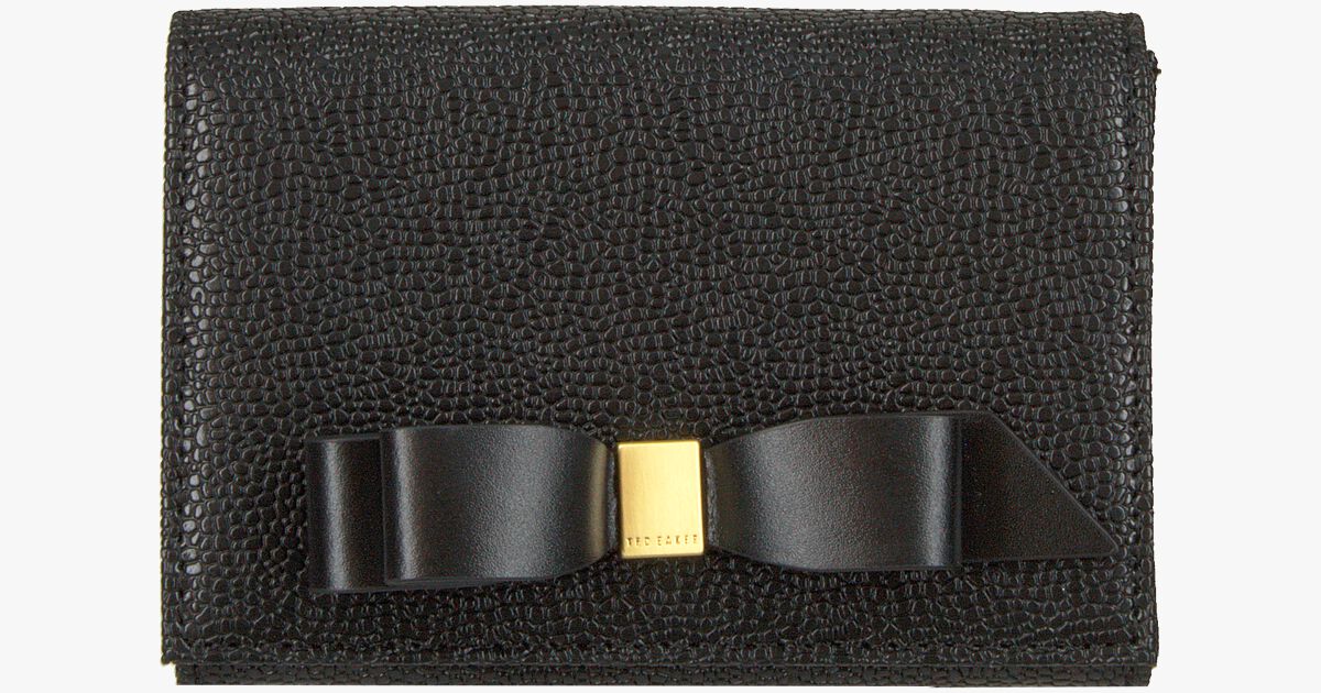 Schwarze TED BAKER Portemonnaie LEONYY | Omoda