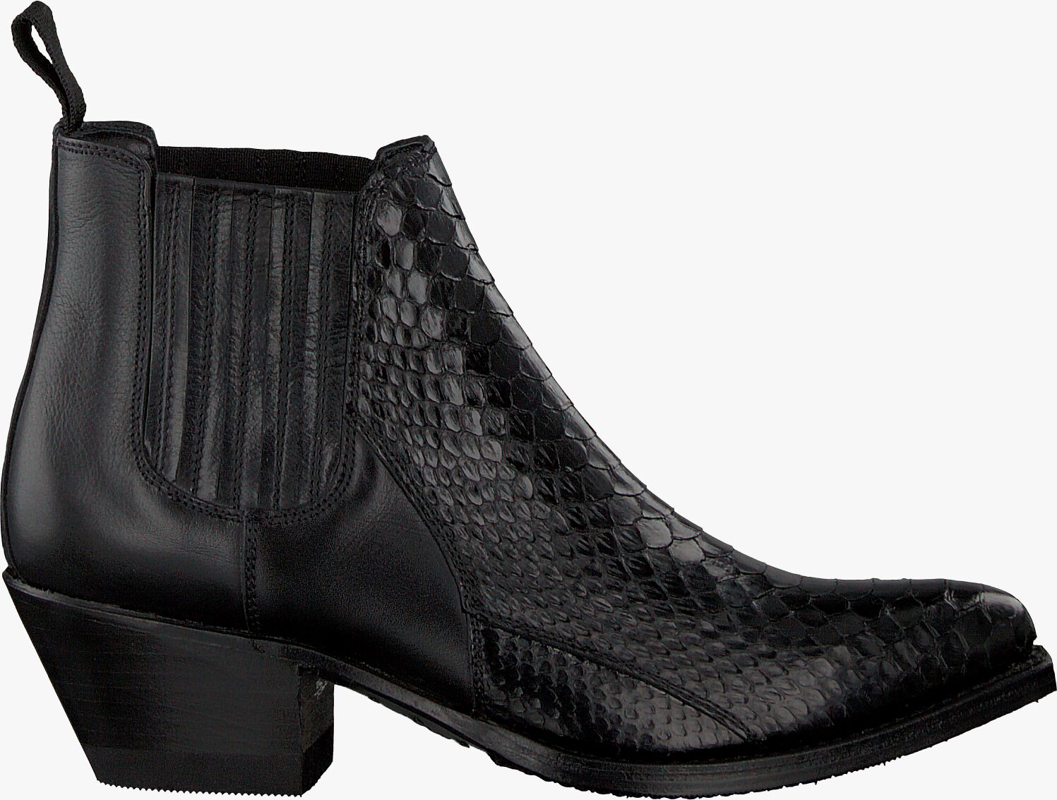 Schwarze SENDRA Chelsea Boots 15840 | Omoda