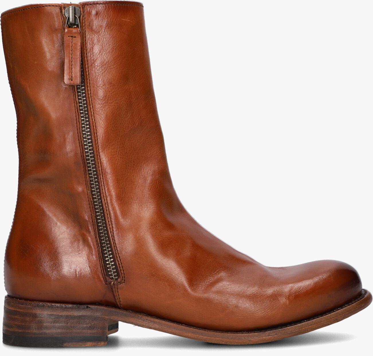 Cognacfarbene CORDWAINER Stiefeletten 39002 | Omoda