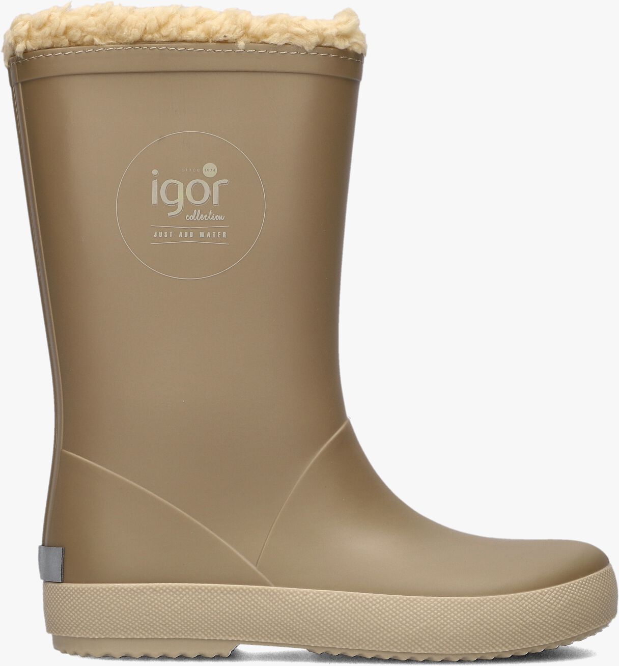 Beige IGOR Gummistiefel SPLASH DK BORREGUITO | Omoda