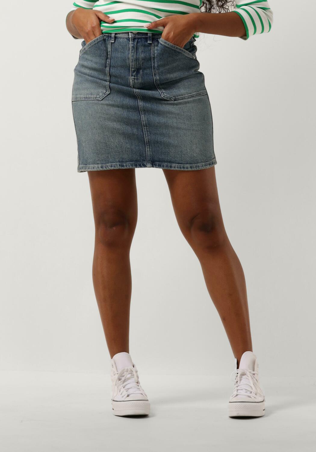 Blaue MOS MOSH Minirock MAKI | Omoda