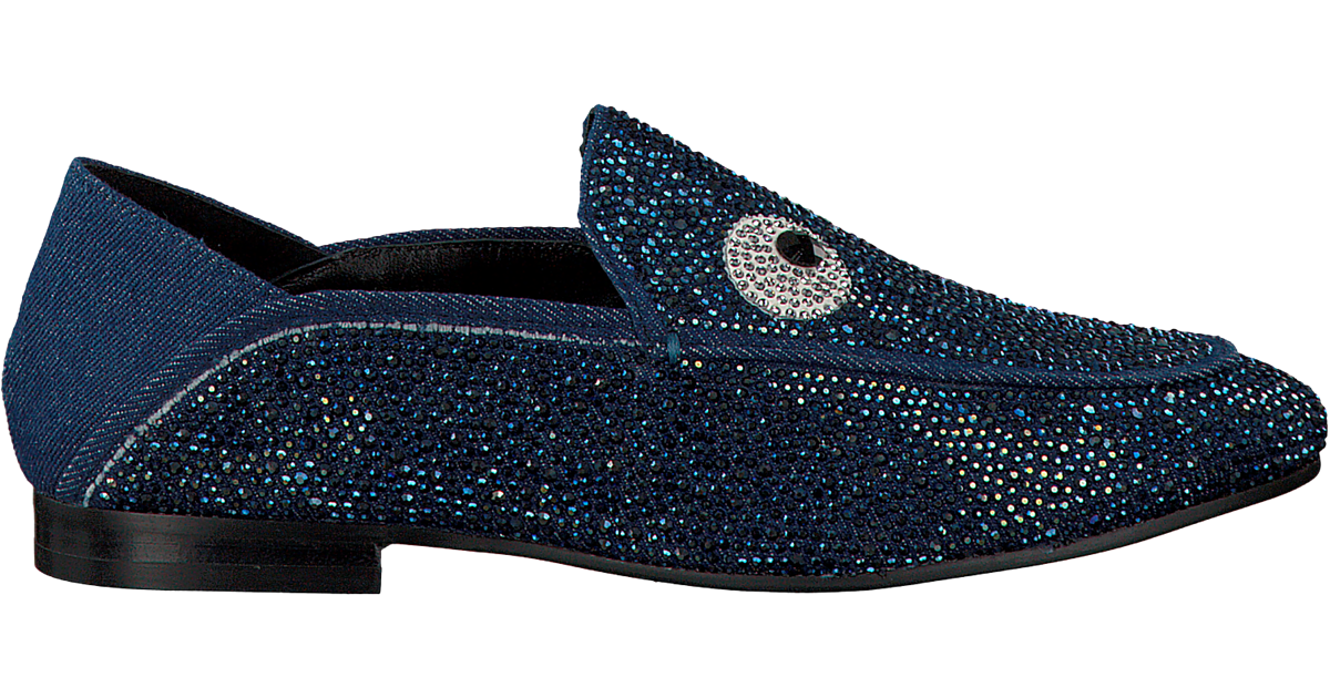 Blaue LOLA CRUZ Loafer 258Z00BK | Omoda