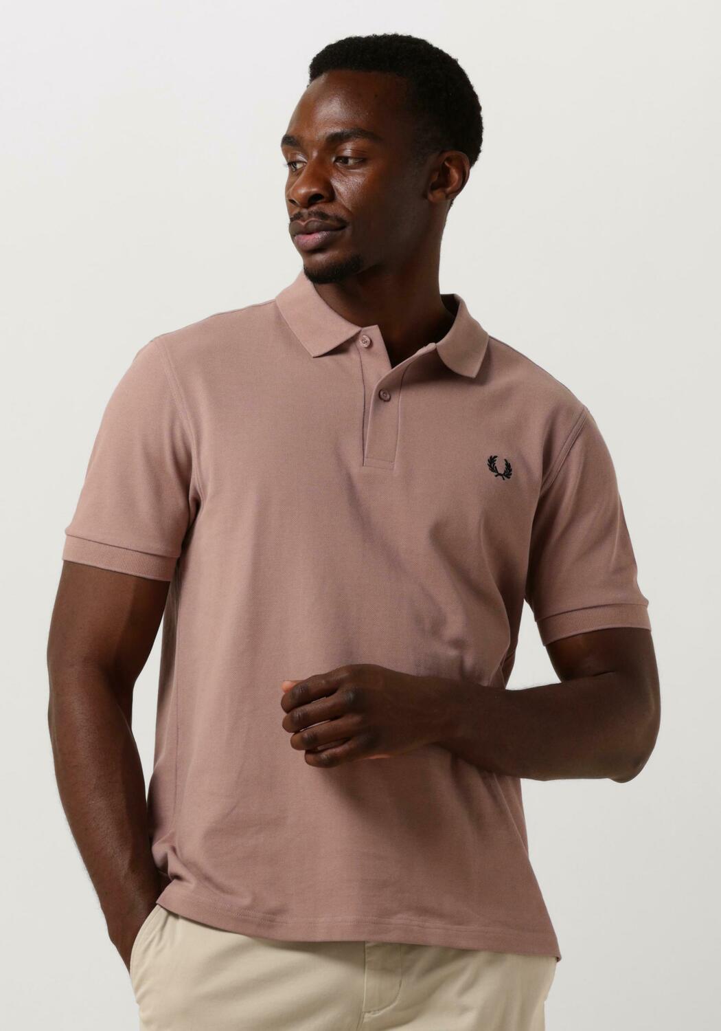 Hell-Pink FRED PERRY Polo-Shirt THE PLAIN FRED PERRY SHIRT | Omoda