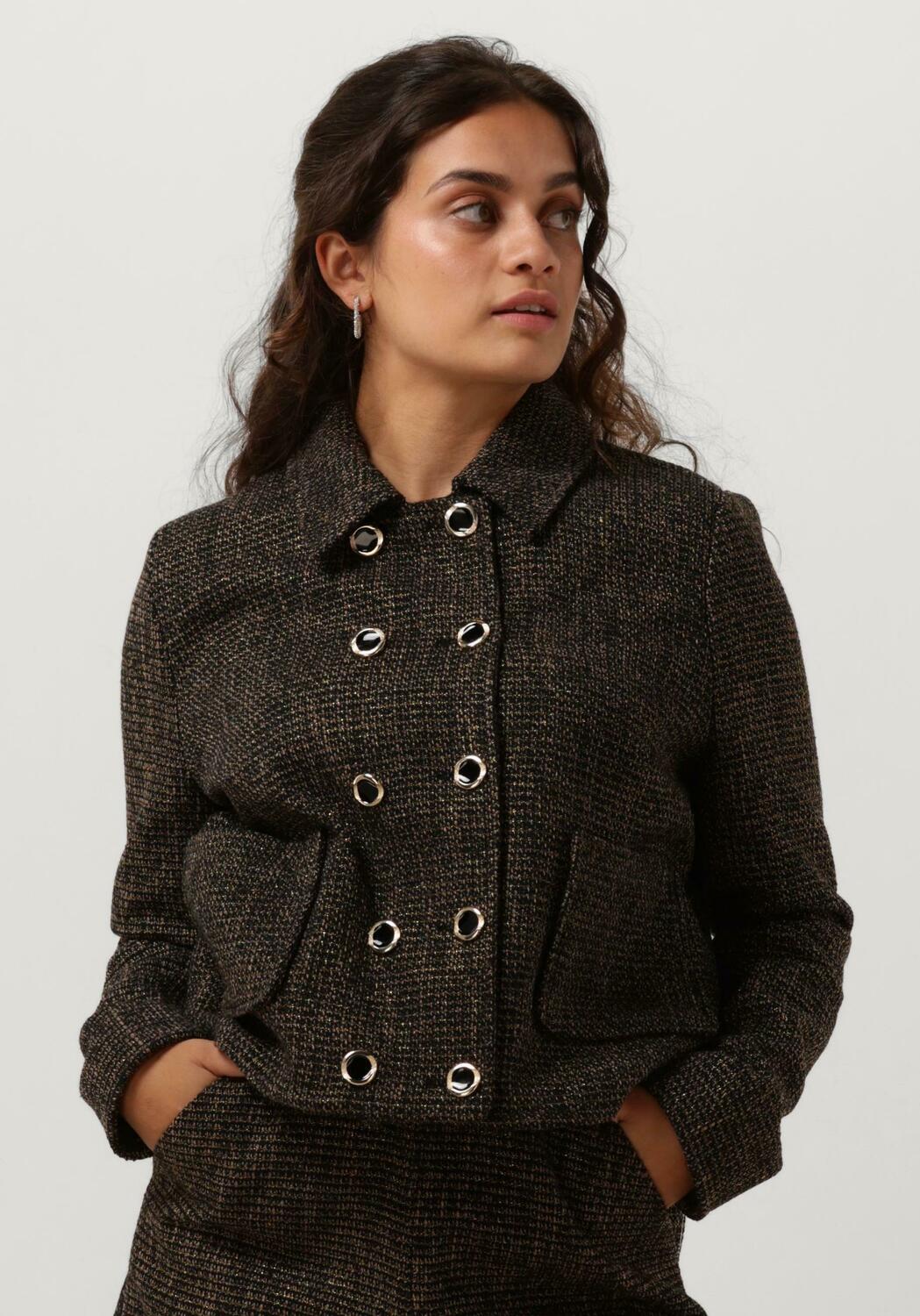 Schwarze IDANO Blazer RANDI | Omoda