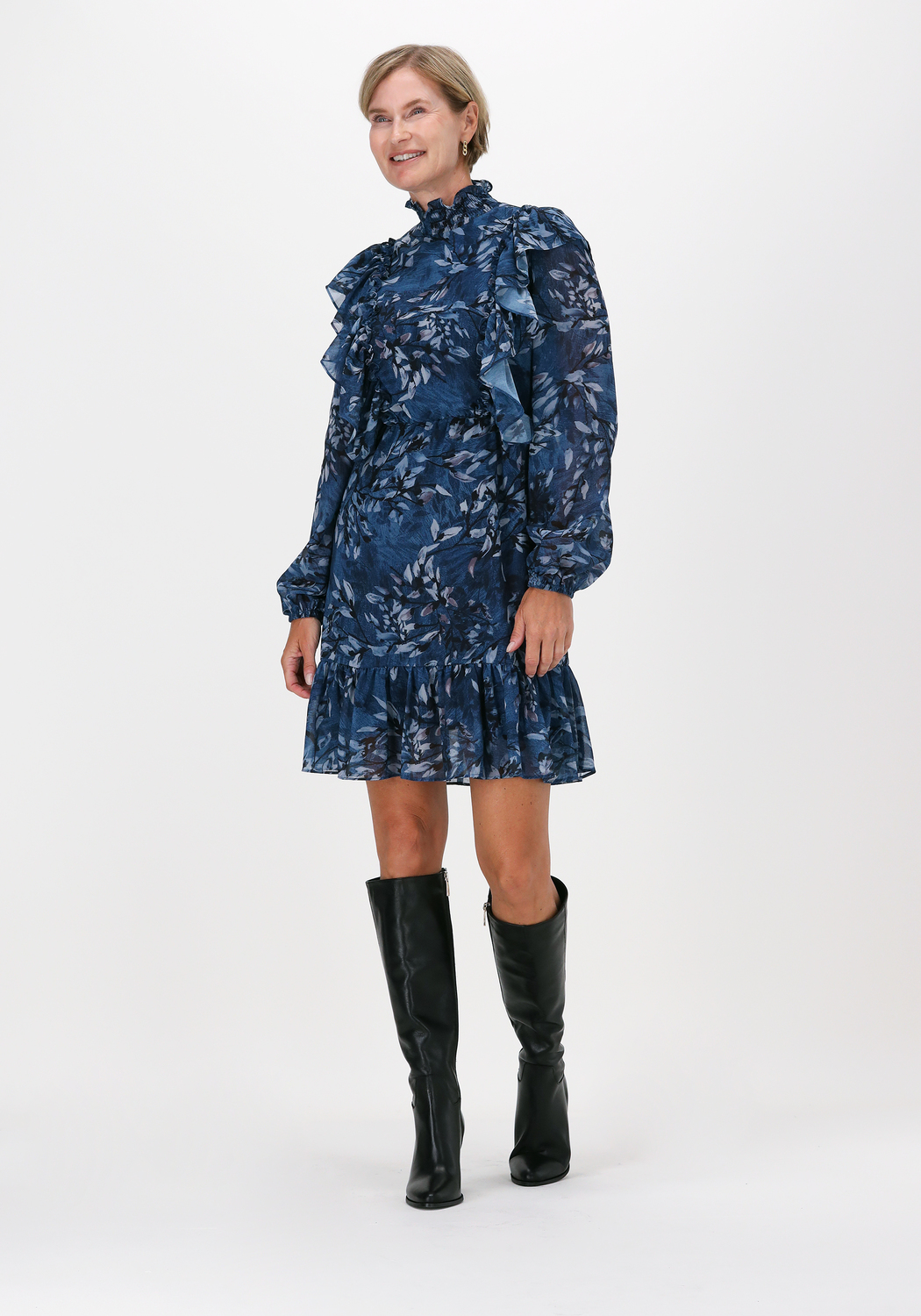 Blaue FREEBIRD Minikleid AVA | Omoda