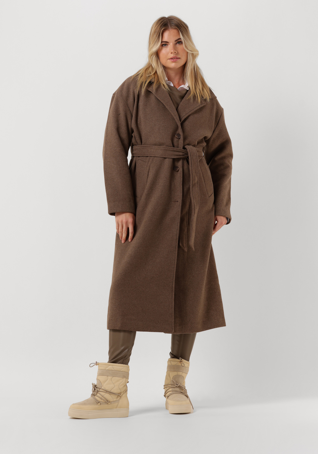 Braune MSCH COPENHAGEN Mäntel KEOLA SECILIA WOOL JACKET | Omoda