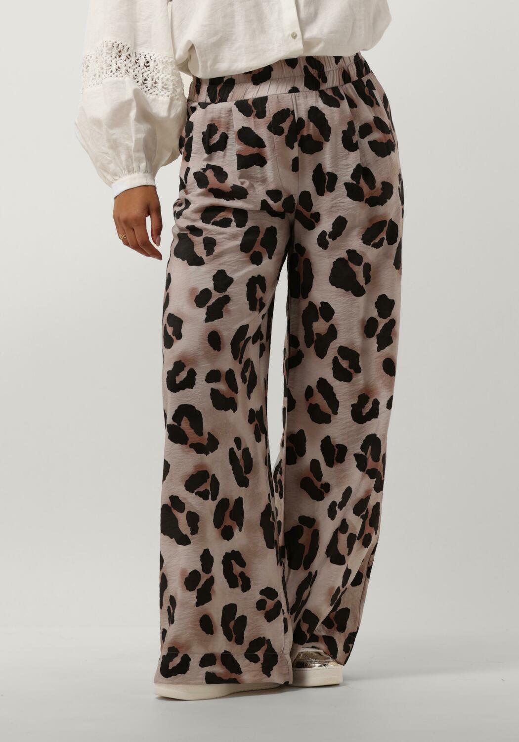 Sand BY-BAR Weite Hose BENJI CHEETAH PANT | Omoda