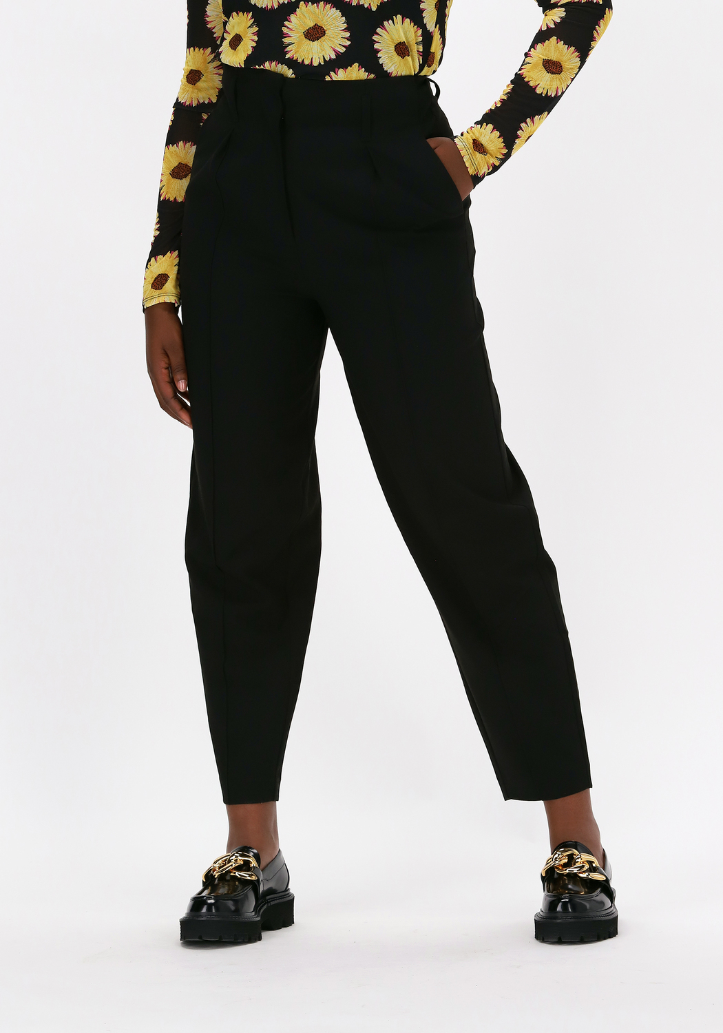 Schwarze FIVEUNITS Hose HAILEY 285 BLACK | Omoda