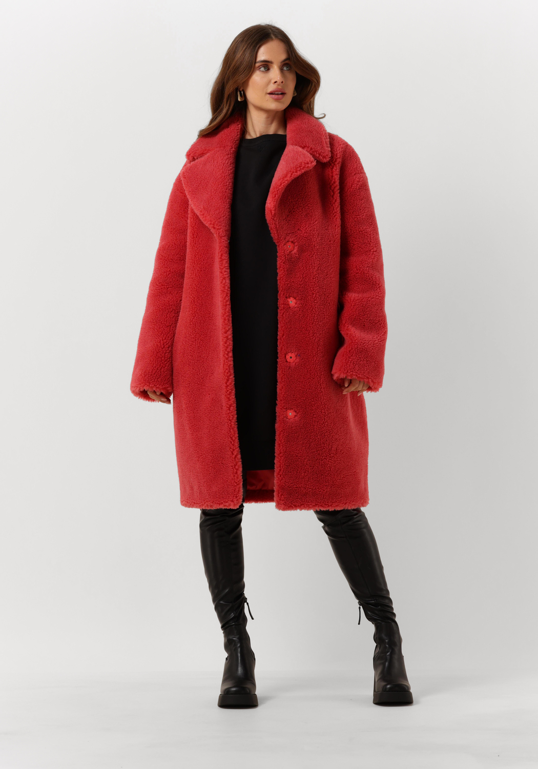 Rosane STAND STUDIO Fake-Fur-Jack CAMILLE COCOON COAT 2020 | Omoda