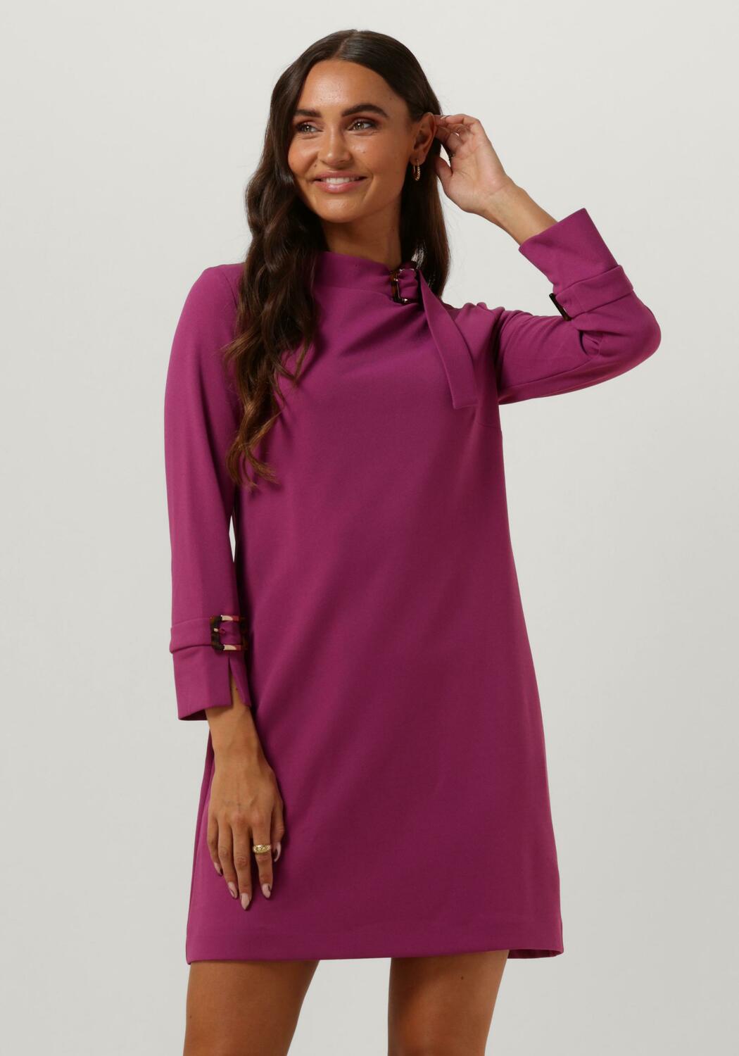 Lila ANA ALCAZAR Minikleid DRESS BUCKLE | Omoda